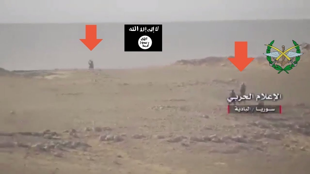 SAA inches away from ISIS combat footage - Syria War 2017 - YouTube