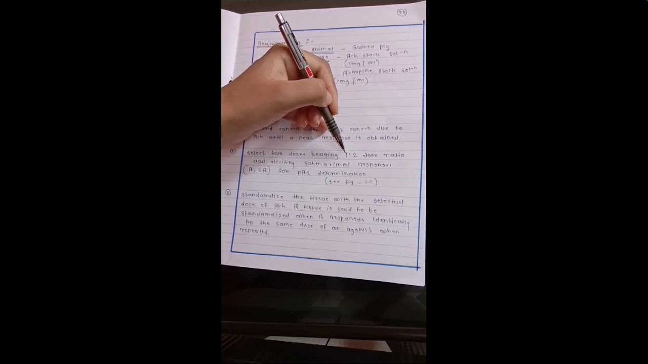 How to calculate PA2 value of antagonist - YouTube