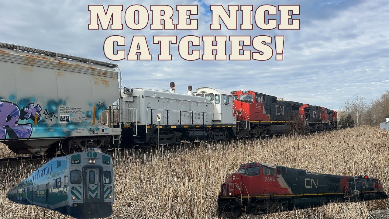 (MPRX 6 and a Lot of Insane Power) More Railfanning On The Bala And The ...