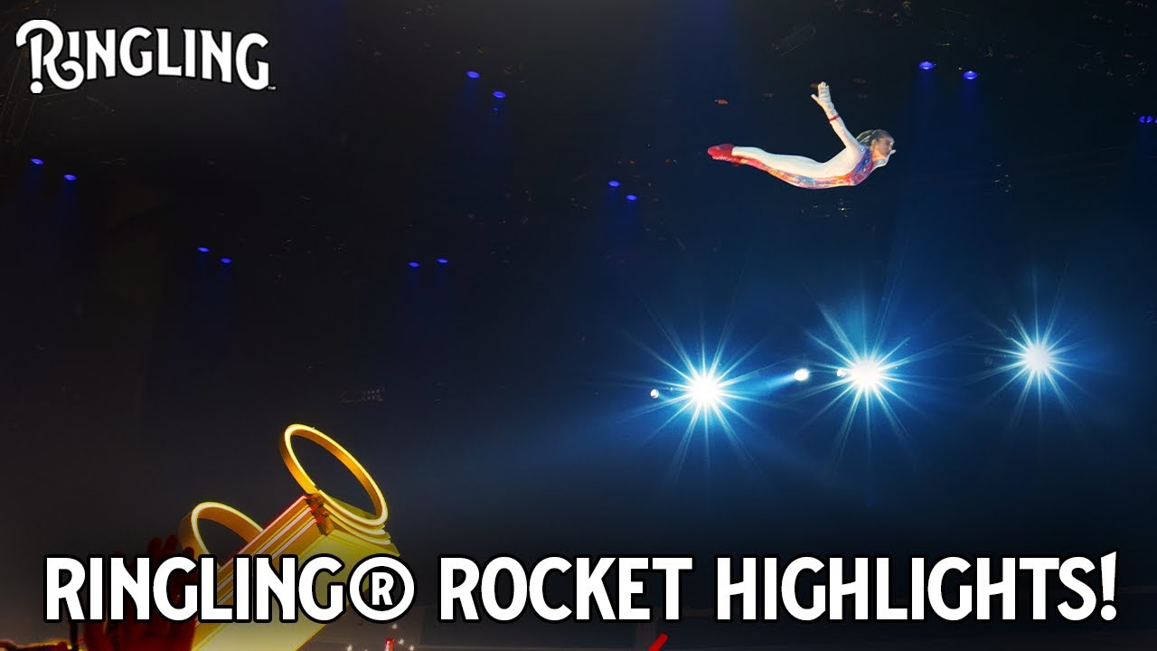 Best of Ringling®'s Human Rocket, Skyler Miser! - YouTube