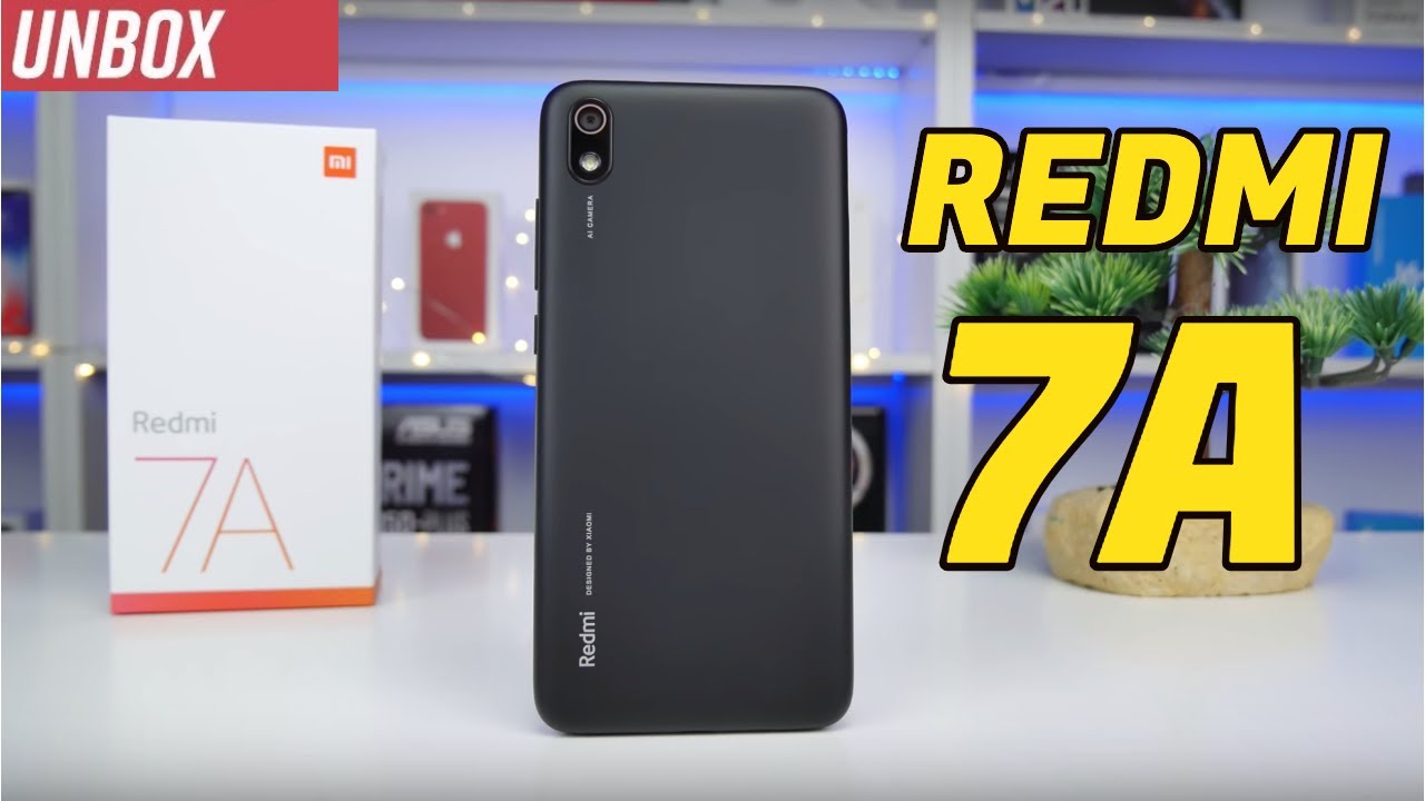 Redmi 7A Unboxing | Hands -on Review | Excellent Price - YouTube