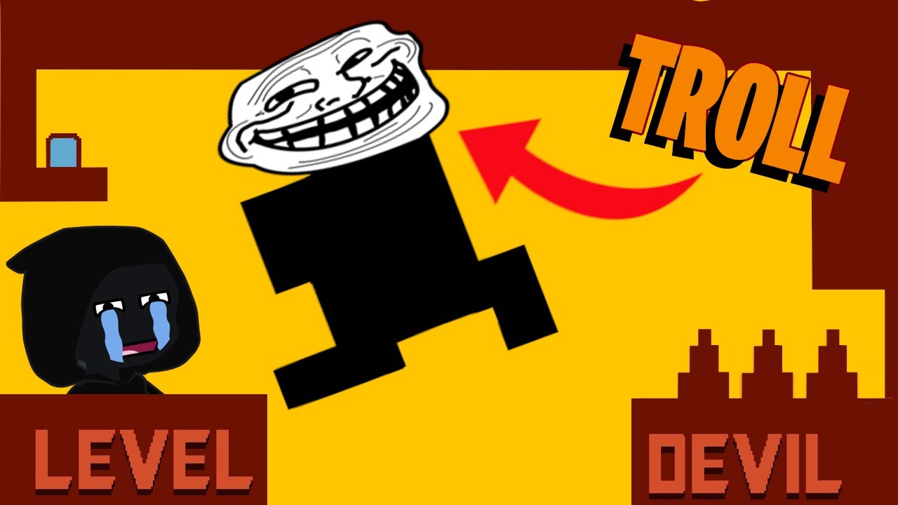 ¡ESTE JUEGO CADA VEZ ES MAS TROLL! 🤡 - Level Devil Parte #2 - YouTube