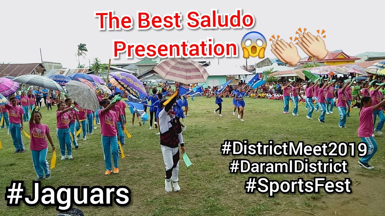 Opening Program District Athletic Selection Meet 2019/Saludo - YouTube