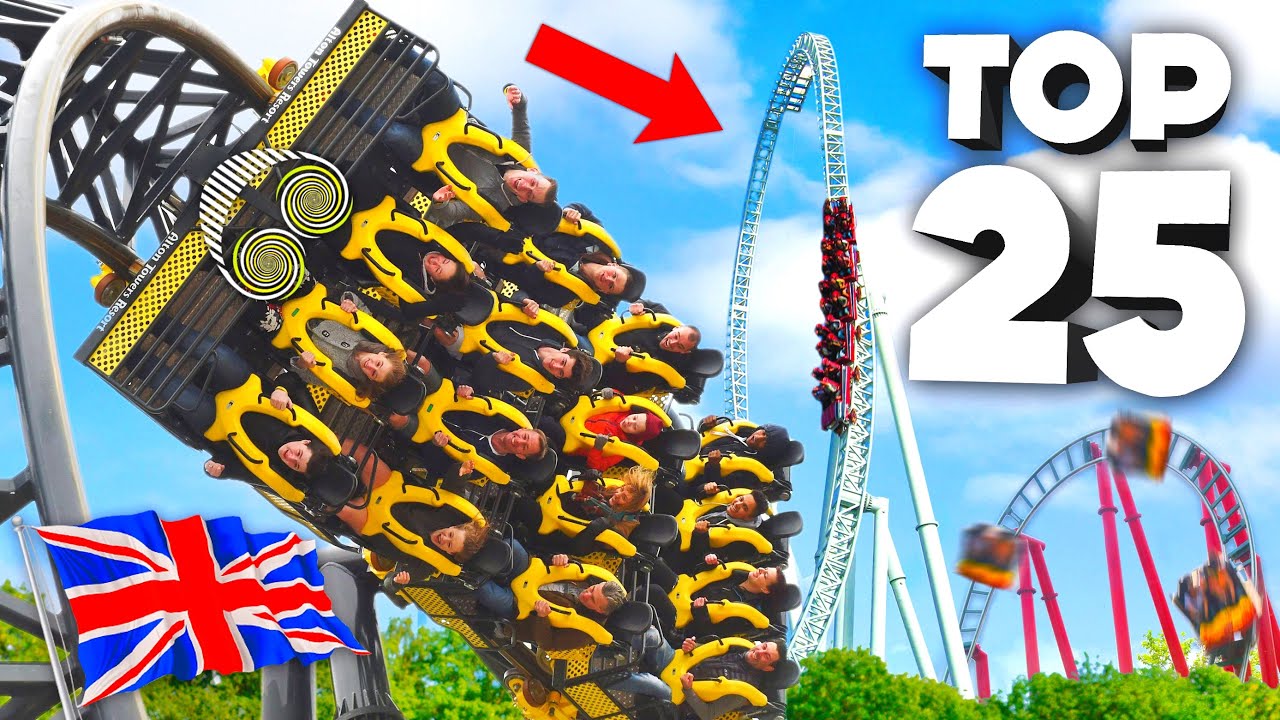 10 Best Roller Coasters In The Uk