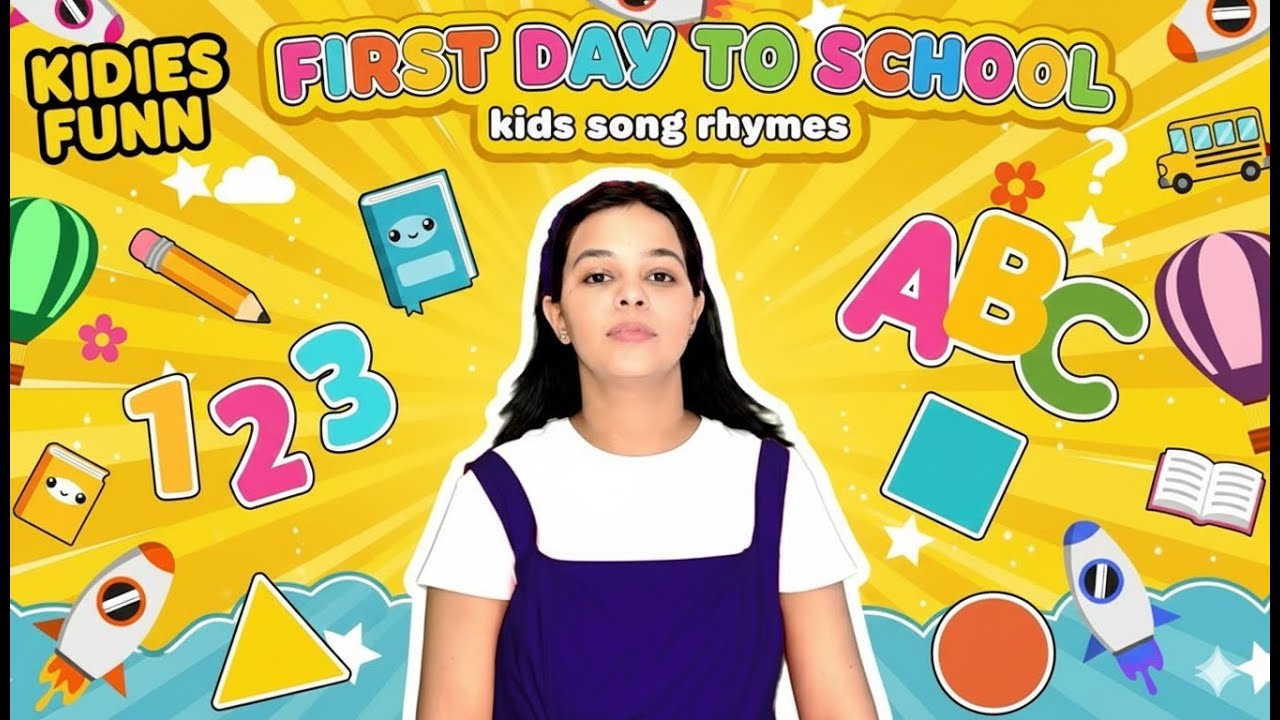 Nursery Rhymes & Kids Songs ! First Day of School with Ms Ruby - YouTube
