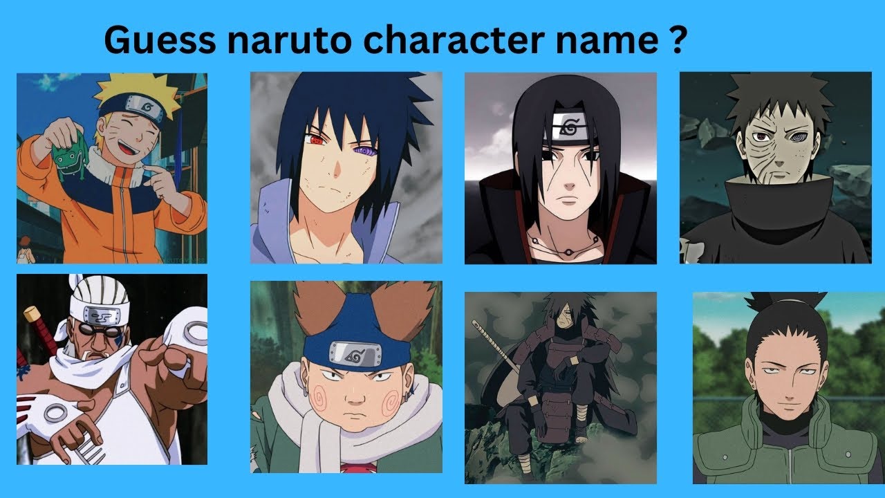 Guess naruto characters name | #trending #viral #viralvideo #video # ...