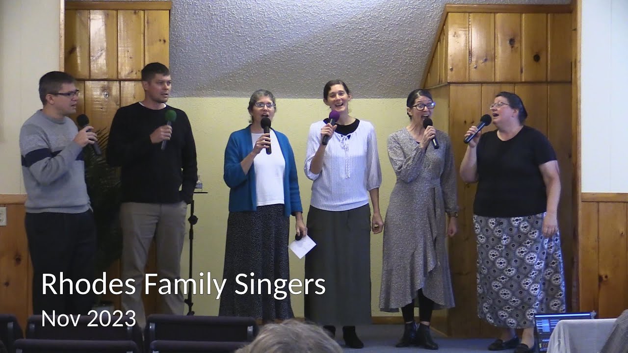 We Have this Moment by Rhodes Family Singers - YouTube