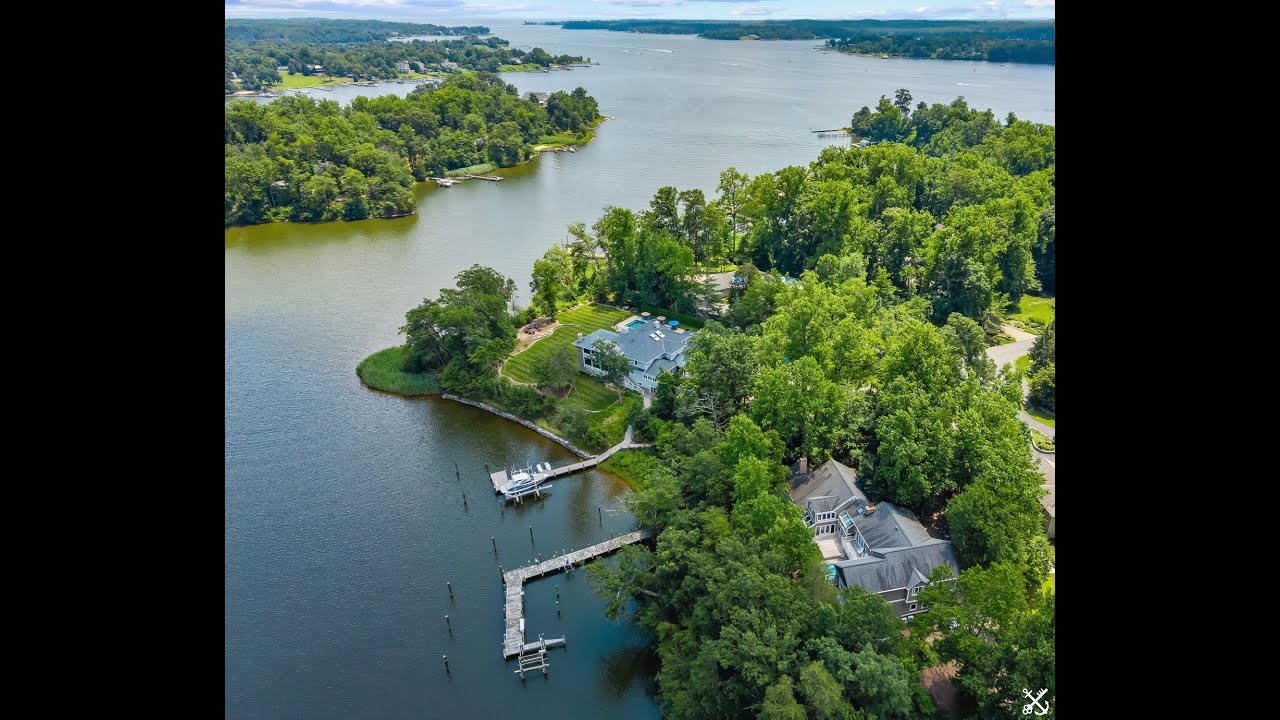 Poplar Point Waterfront ~ Just Listed ~ 48 Poplar Point Edgewater, MD ...