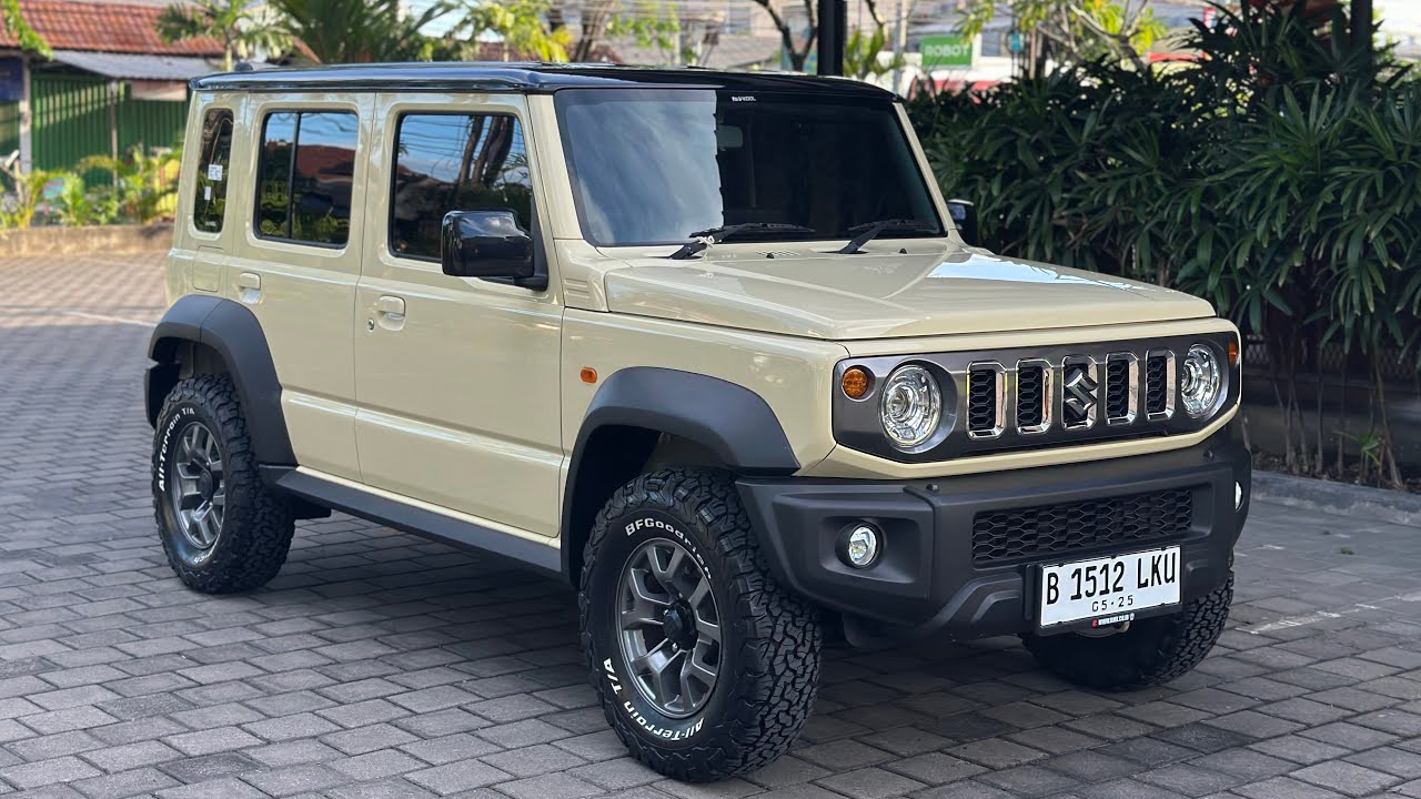 2025 SUZUKI NEW JIMNY ALL GRIP 5 DOOR CHIFFON IVORY METALLIC 4WD ...