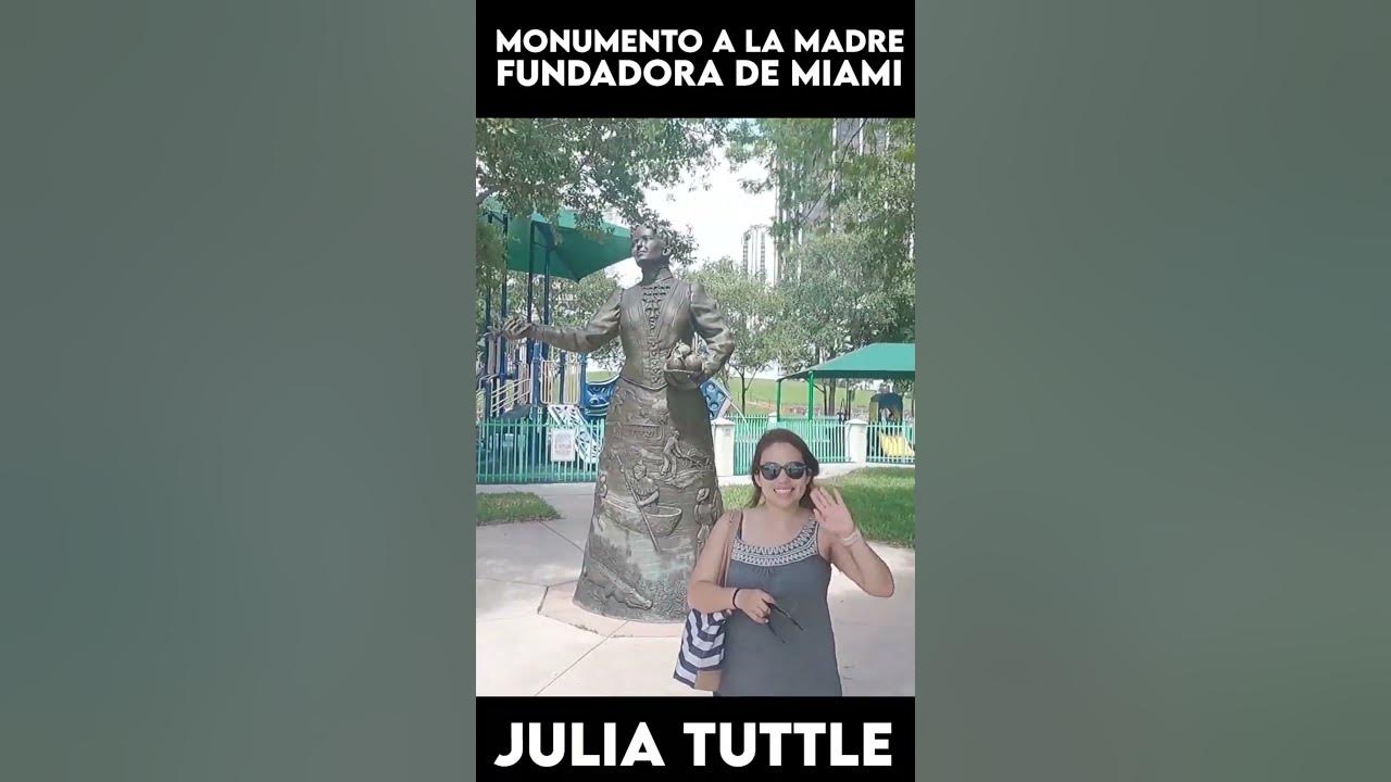 Monumento a Julia Tuttle la madre fundadora de Miami 🇺🇸 #shorts - YouTube