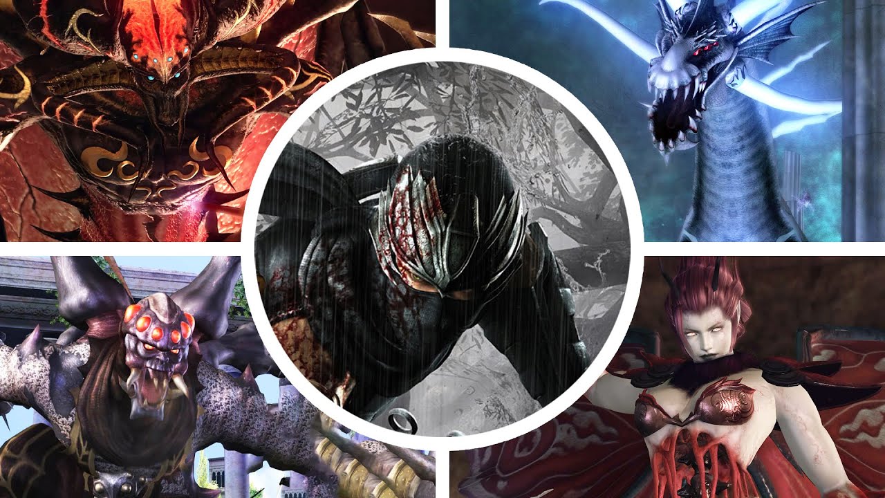 Ninja Gaiden 2 Enhanced - All Bosses + Ending - YouTube
