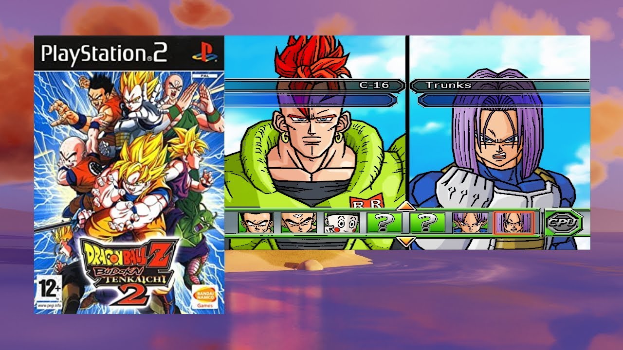 C-16 Vs Trunks - 02 - DBZ Budokai Tenkaichi 2 (PS2) - (No Commentary ...