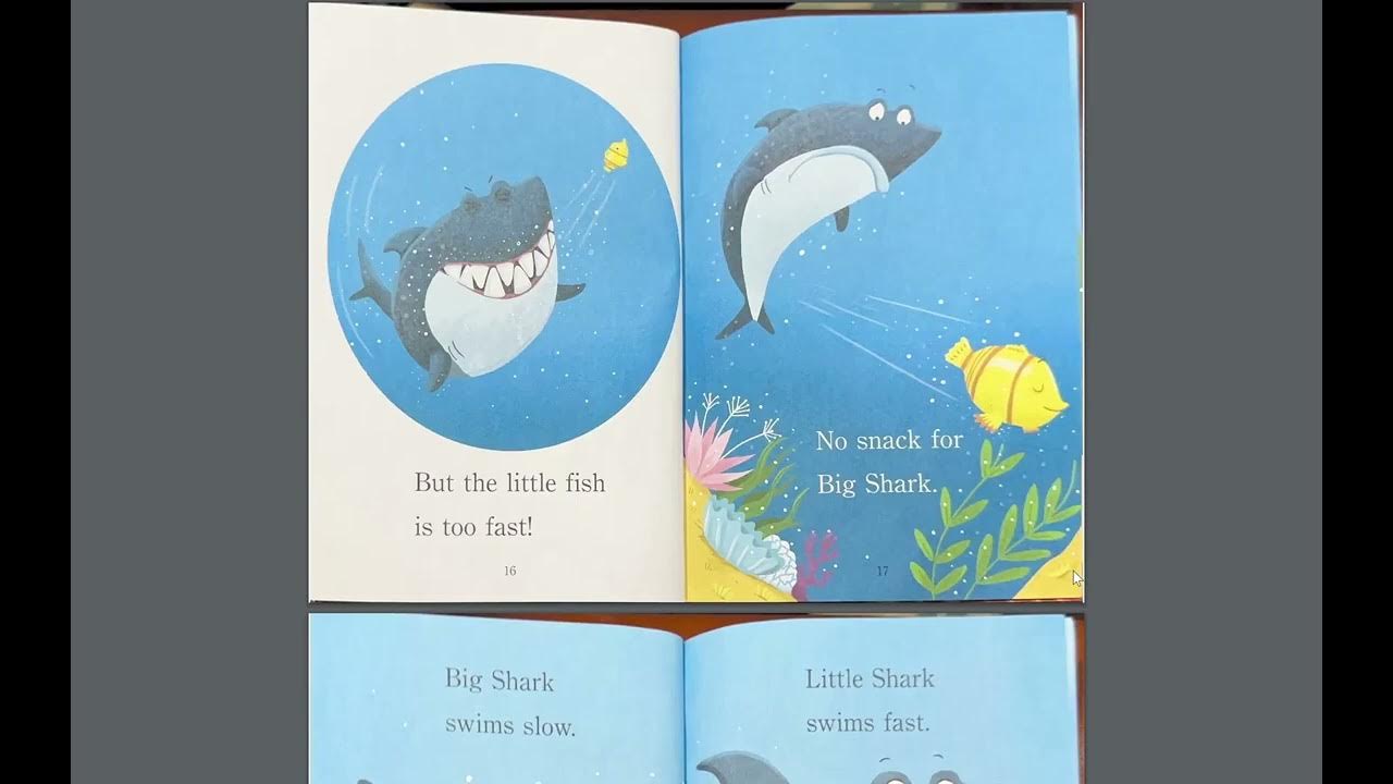 BIG SHARK LITTLE SHARK by Anna Membrino (Read by JJ) - YouTube