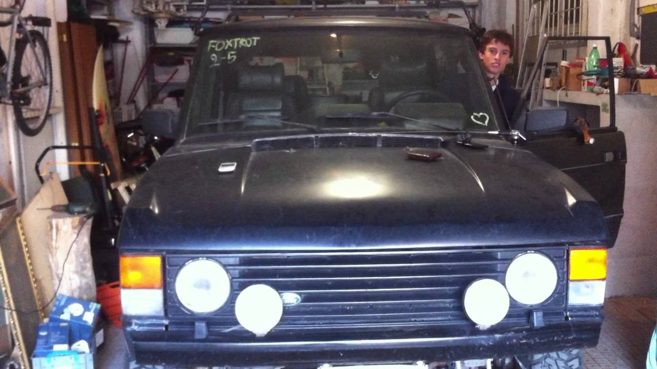 Range Rover Classic 3.9 V8 EFI MY 90 - DIRECT EXHAUST - YouTube