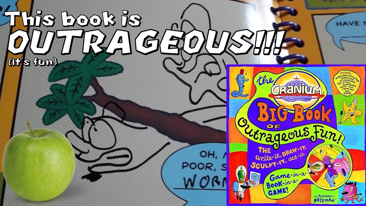 The Cranium Book of Outrageous Fun is too Outrageous (it's fun) - YouTube