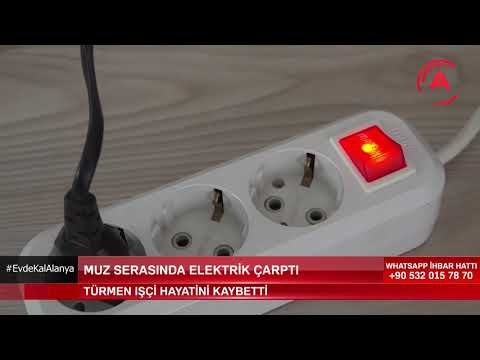 MUZ SERASINDA ELEKTRİK ÇARPTI