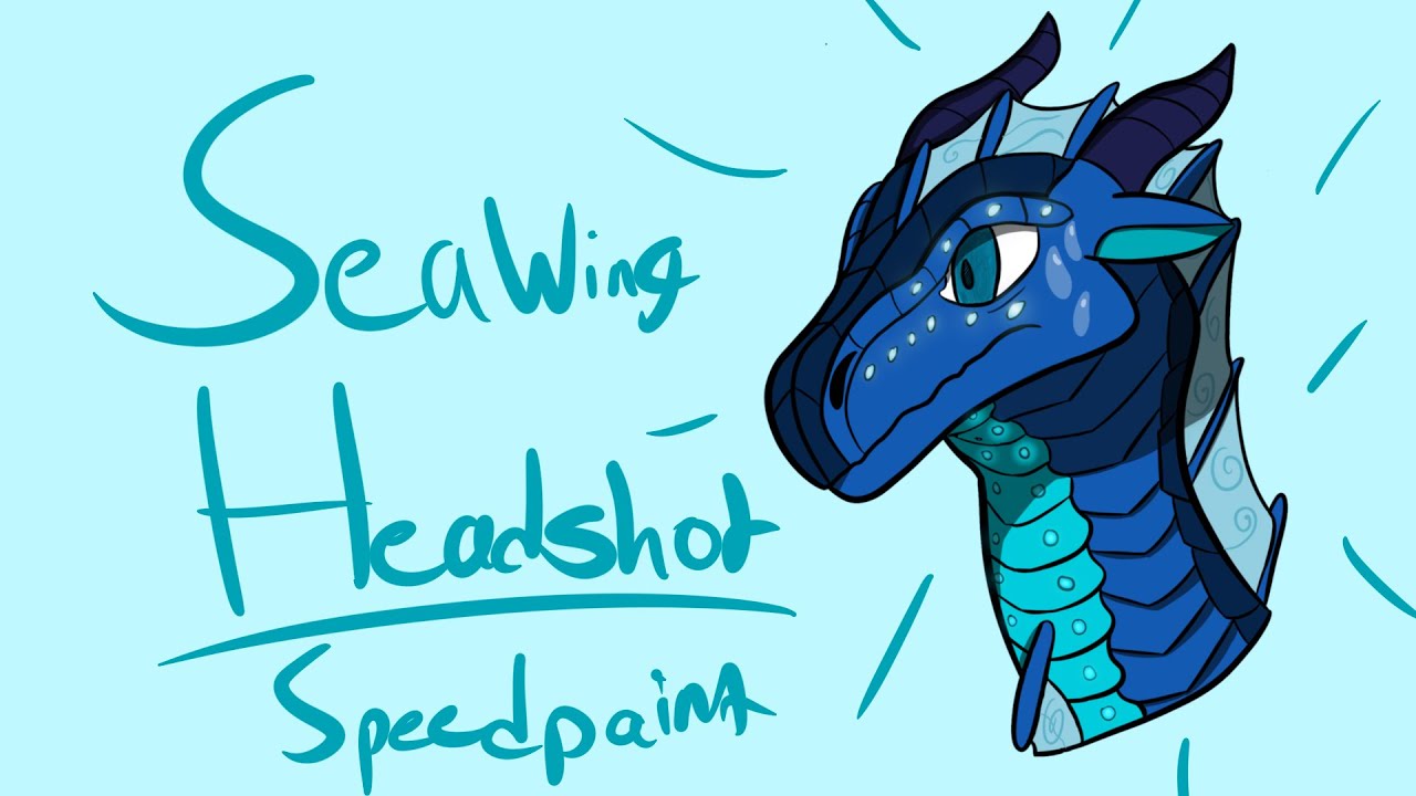 SeaWing Headshot Speedpaint - YouTube
