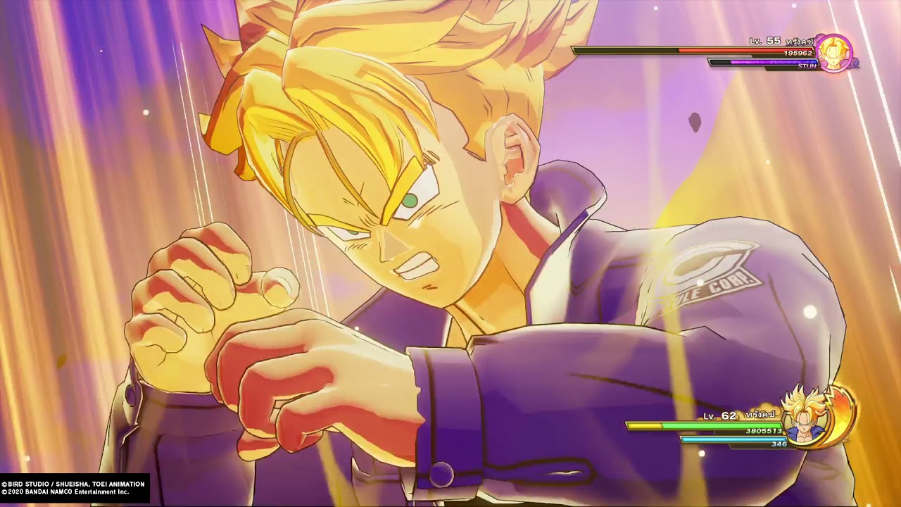 DRAGONBALL Z KAKAROT How to Trunks training Lv55 - YouTube