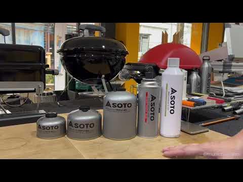 มาทำความรู้จักกับ แก๊สพรีเมี่ยมจากแบรนด์ Soto KC-870 กัน - YouTube