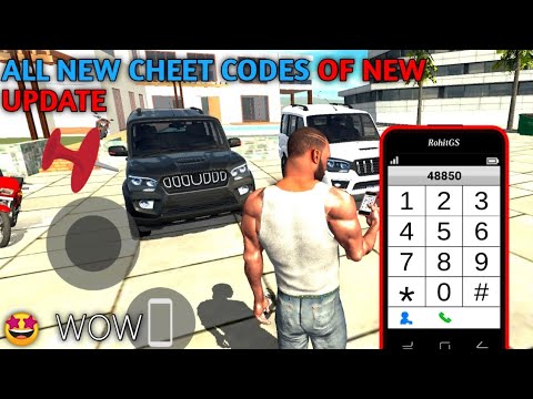 Scorpio Cheet Code And All Cheet Codes Of | Indian Bike Driving 3d | New Update Of Game 3d 🤩 All ...