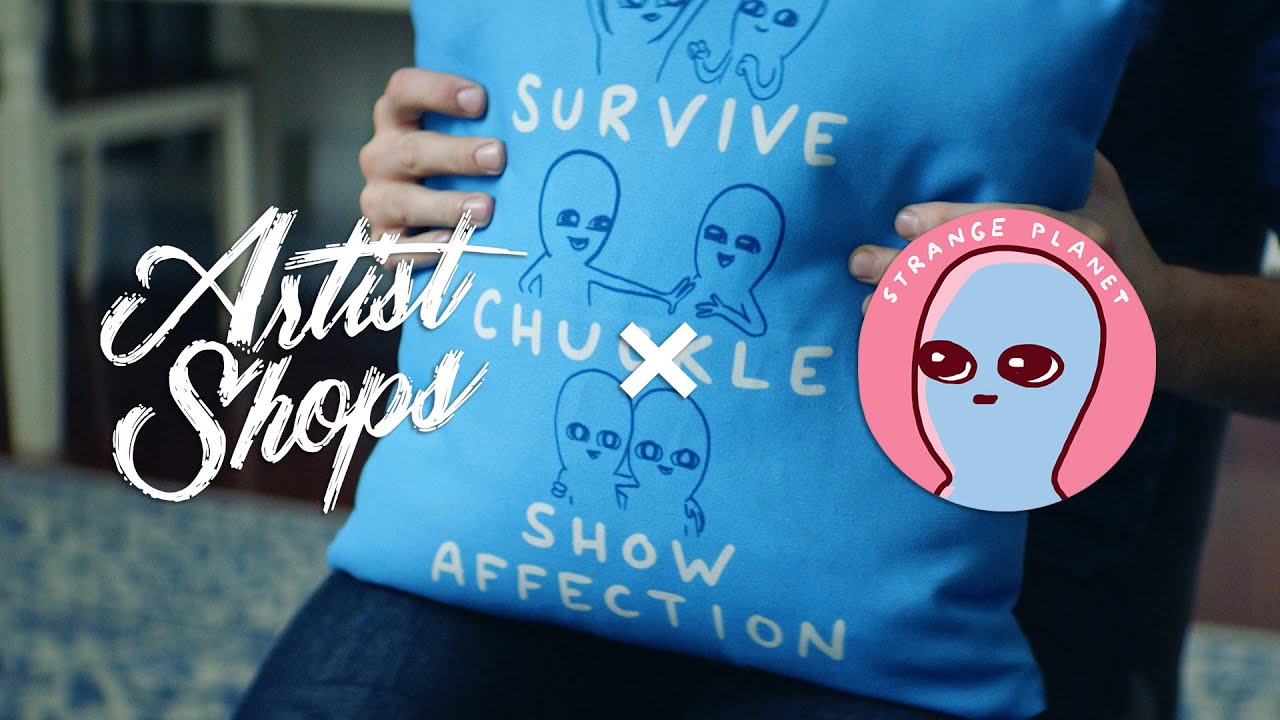 Nathan W. Pyle's Strange Planet Success On Artist Shops - YouTube