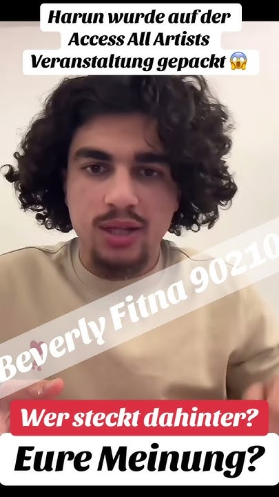 Harun wurde auf der Access All Artists Veranstaltung gepackt 😱 #harun #gepackt #funny #shorts ...