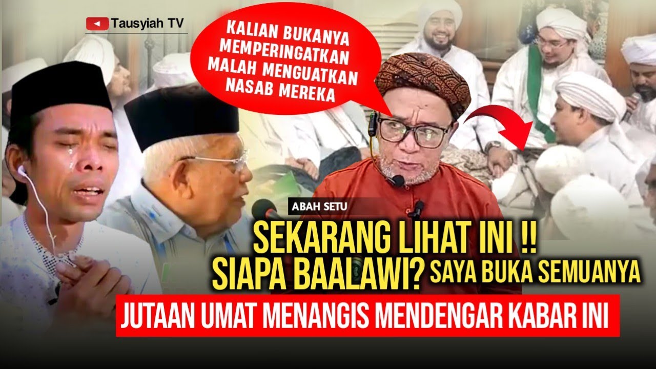 ABAH SETU PERINGATKAN UAS & KYAI SUKRON SAMPAI SEPERTI INI APA YG ...