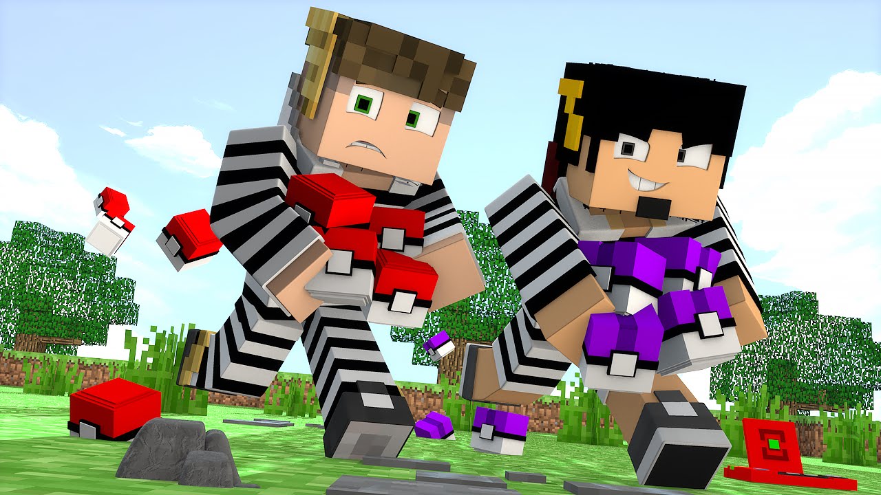 Minecraft Liga Pokemon 23 LadrÕes ‹ Am3nic › Youtube