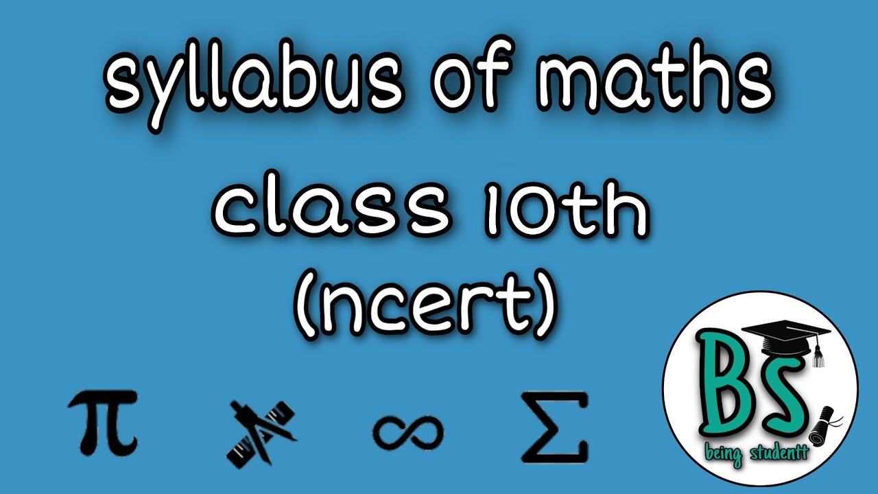 Syllabus Of Maths Class 10th ncert YouTube Syllabus Of Maths Class 10th ncert YouTube