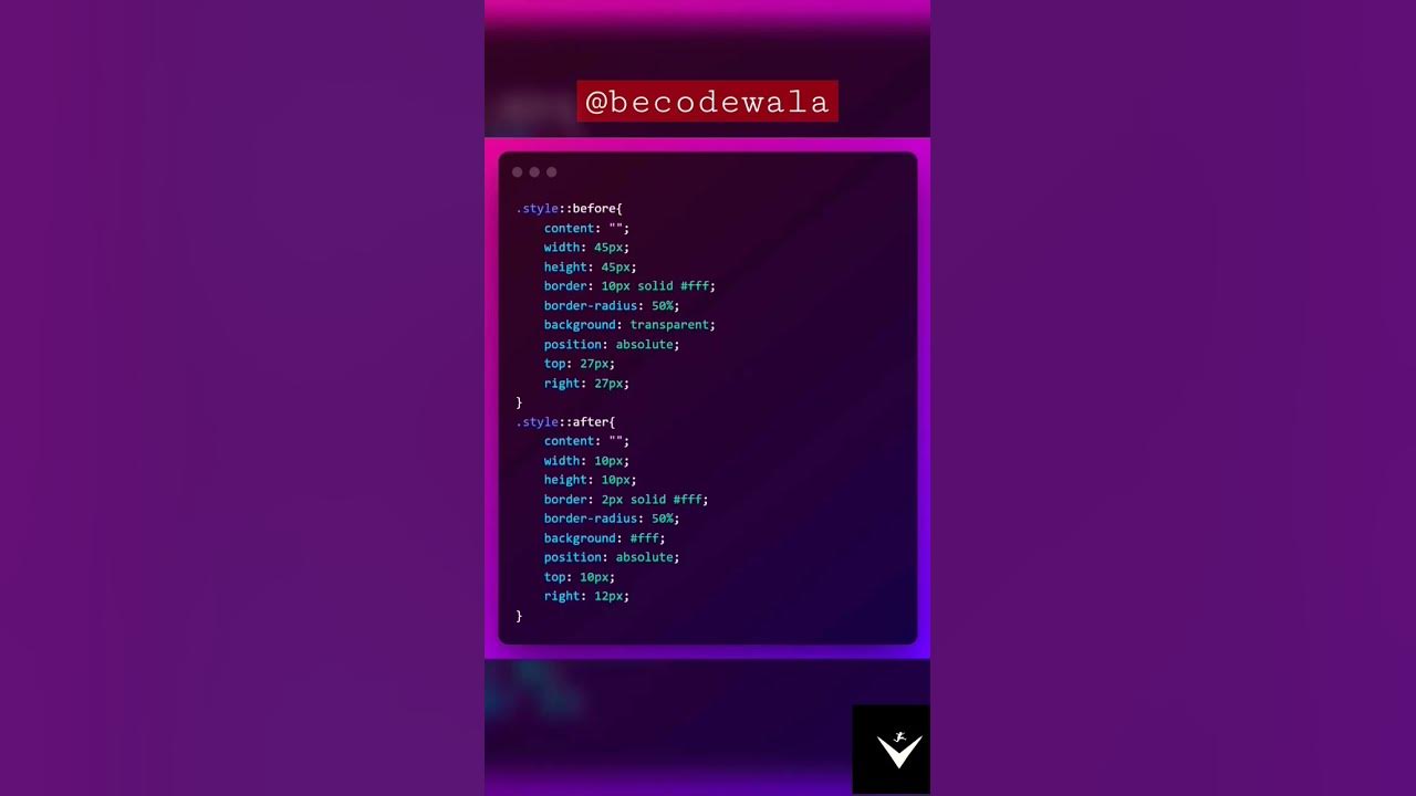 🔥instagram Logo Using Html And Css🔥😍becodewala Html Css Logo Instagram Shorts Youtube
