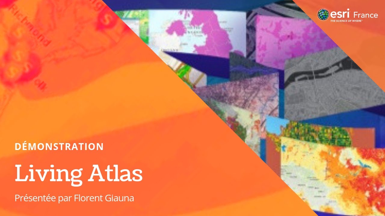[Démo] ArcGIS : Living Atlas - YouTube