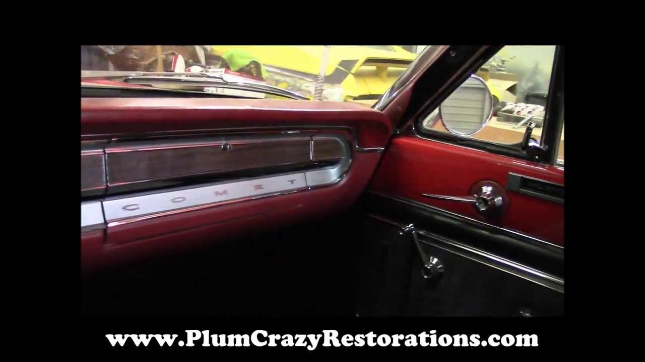 1965 Mercury Comet Caliente Interior Inspection - YouTube