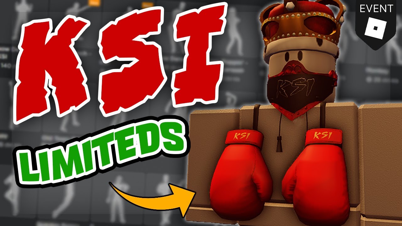 All you Need to Know about The NEW Roblox KSI EVENT Limiteds! (KSI ...