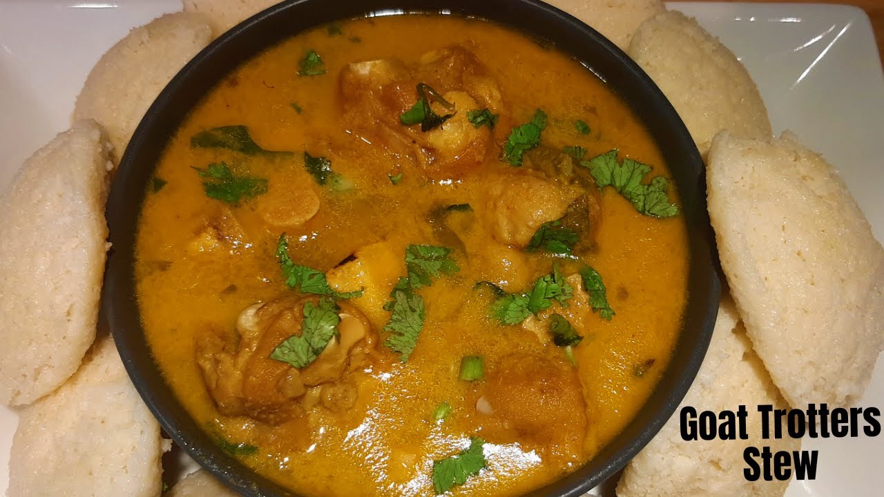 Goat Trotters Stew in Instant Pot English - YouTube