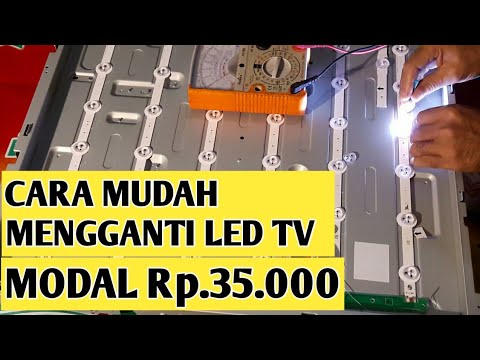 Cara Mudah Memasang LED TV - YouTube