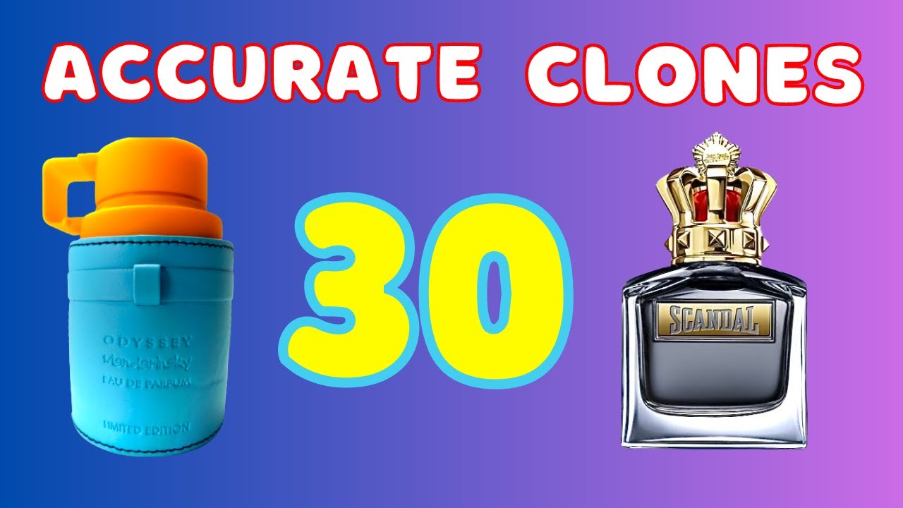 30 Cheap but Good Accurate Fragrance Clones - YouTube