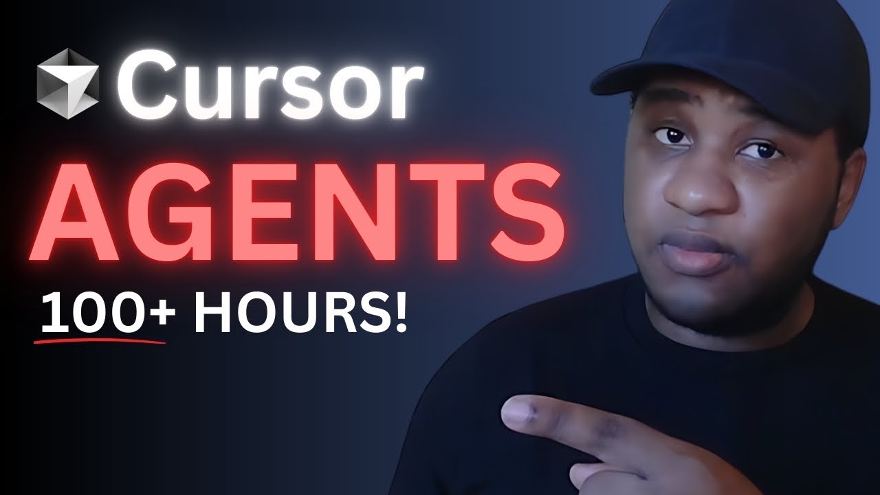 I Spent 100 Hours with Cursor AI Agents and Here's What I Learned - YouTube