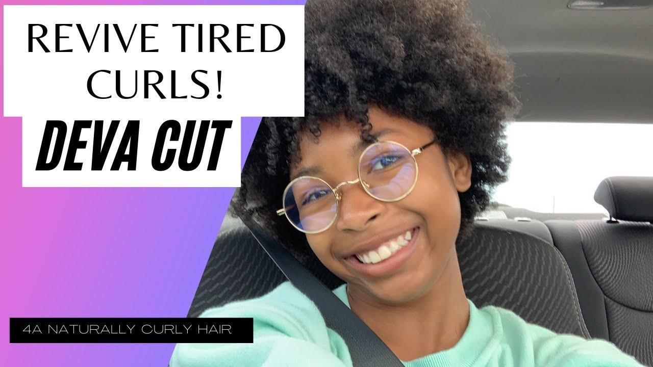Deva Cut | Natural Curly 4a Hair | Black Owned Business!! - YouTube