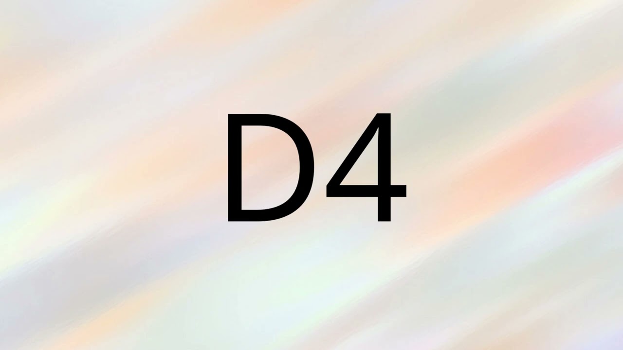 D4 - YouTube