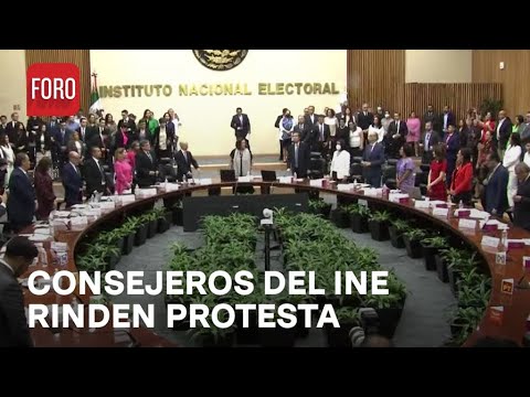 Rinde protesta Consejera Presidenta del INE, Guadalupe Taddei