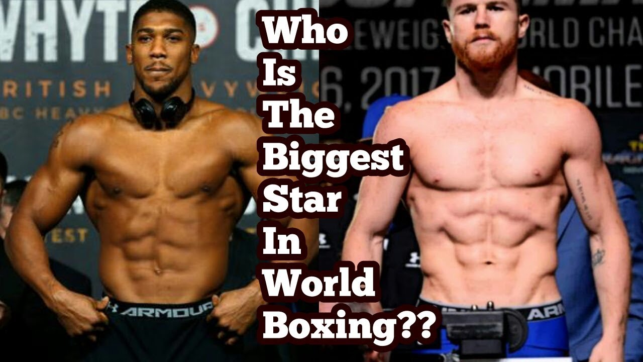 Anthony Joshua VS Canelo Alvarez who is Boxing's Biggest Star?? - YouTube