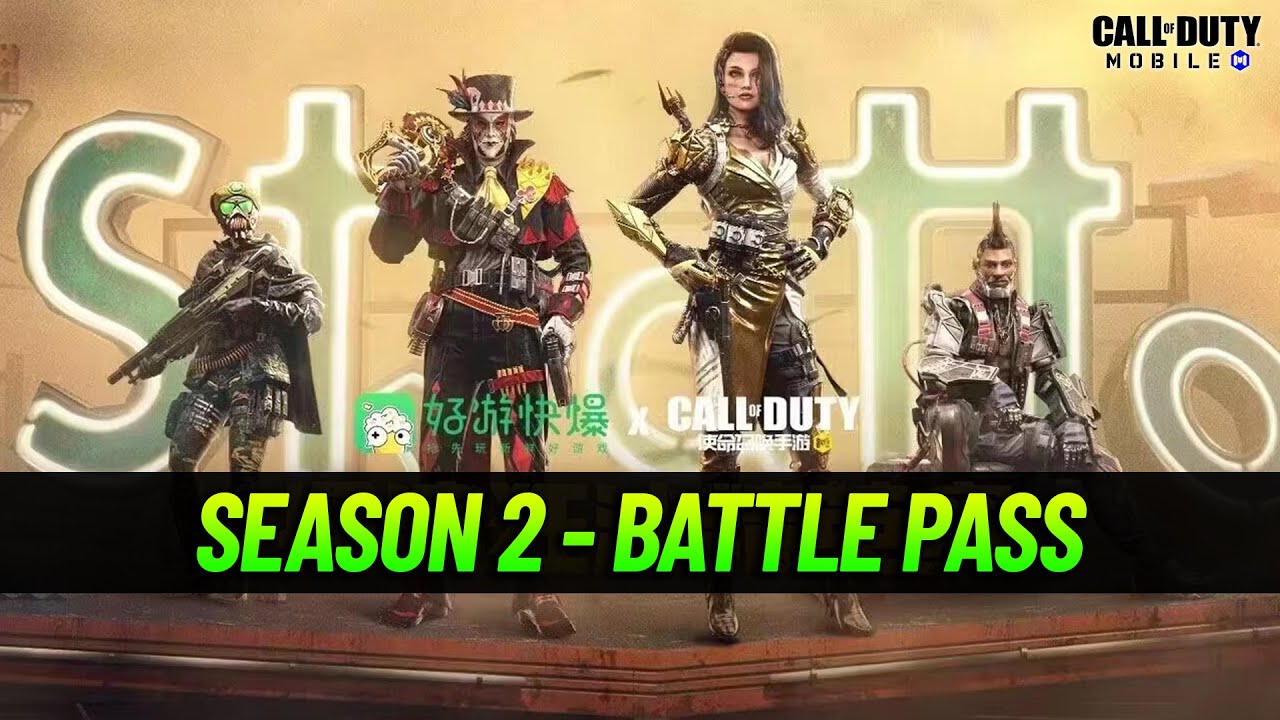 Season 2 Battle Pass Characters & Guns CODM - COD Mobile New Update ...