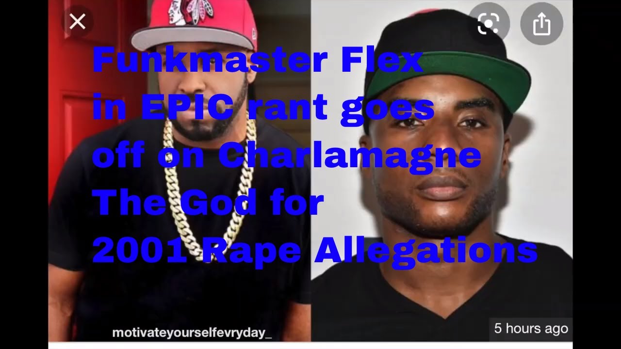 Funkmaster Flex in EPIC rant goes off on Charlamagne The God for 2001 ...