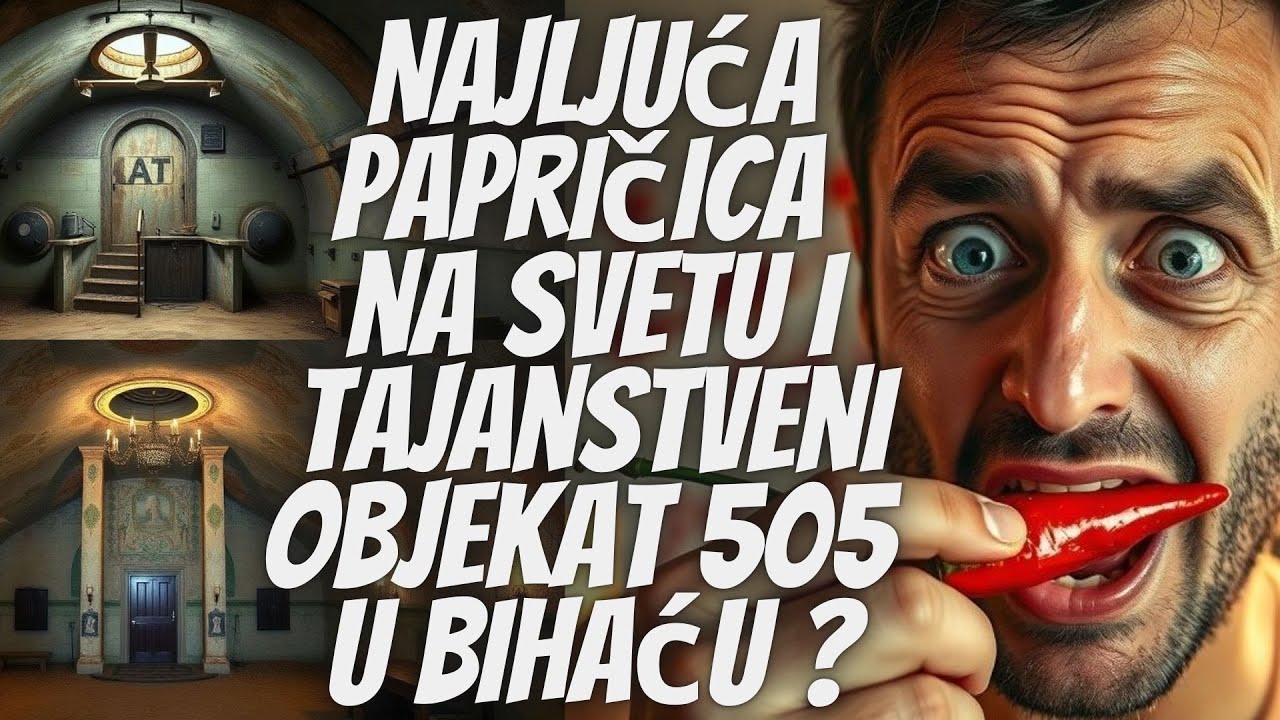 Najljuće papričice na svetu i Objekat 505 Željava - jedna od najvećih ...