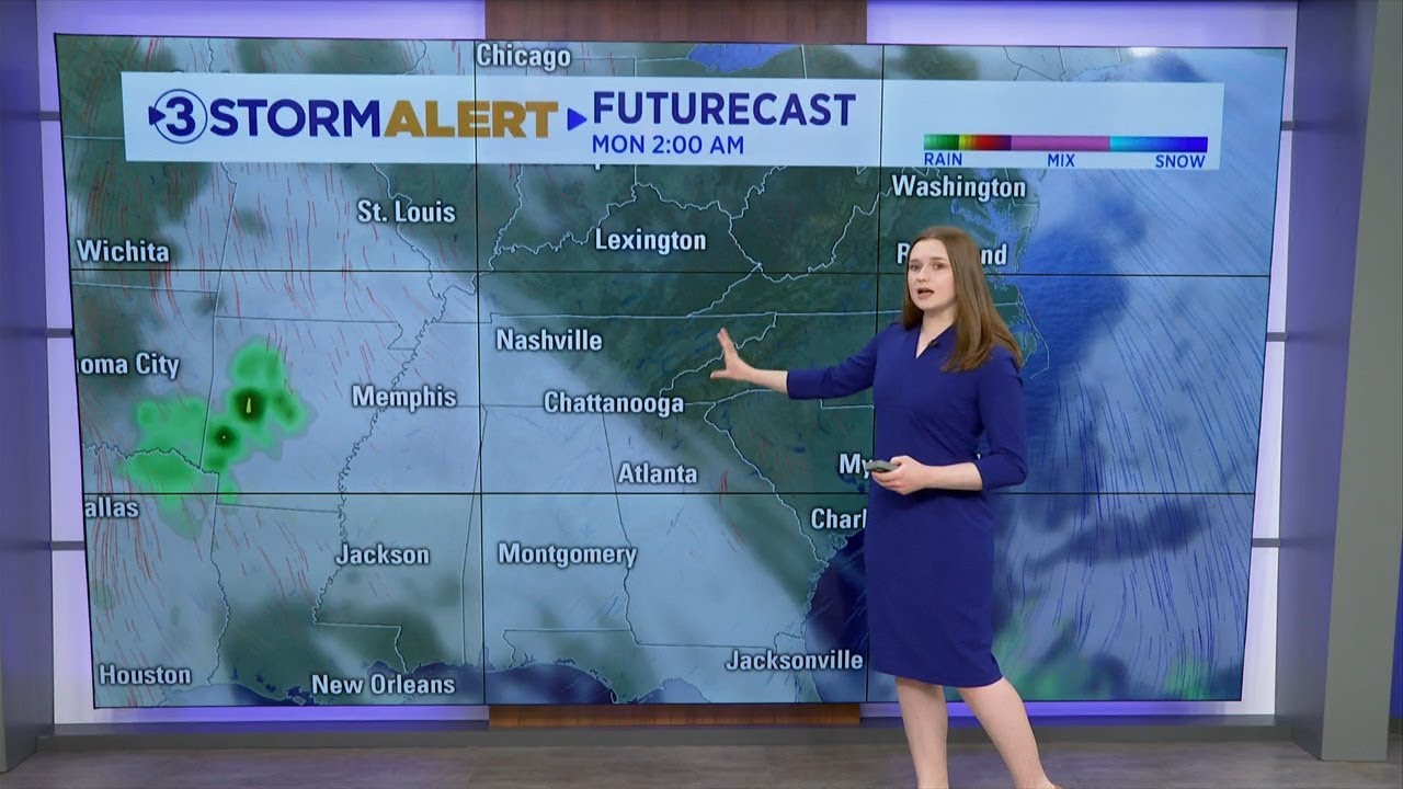 Audrey Shirley's Sunday morning weather - YouTube