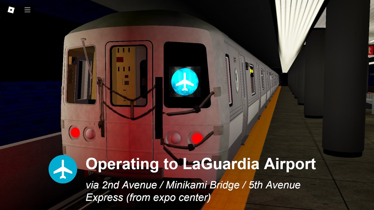 PTA Subway, Operating R44 LGAX to LaGuardia Airport (Route 1) - YouTube