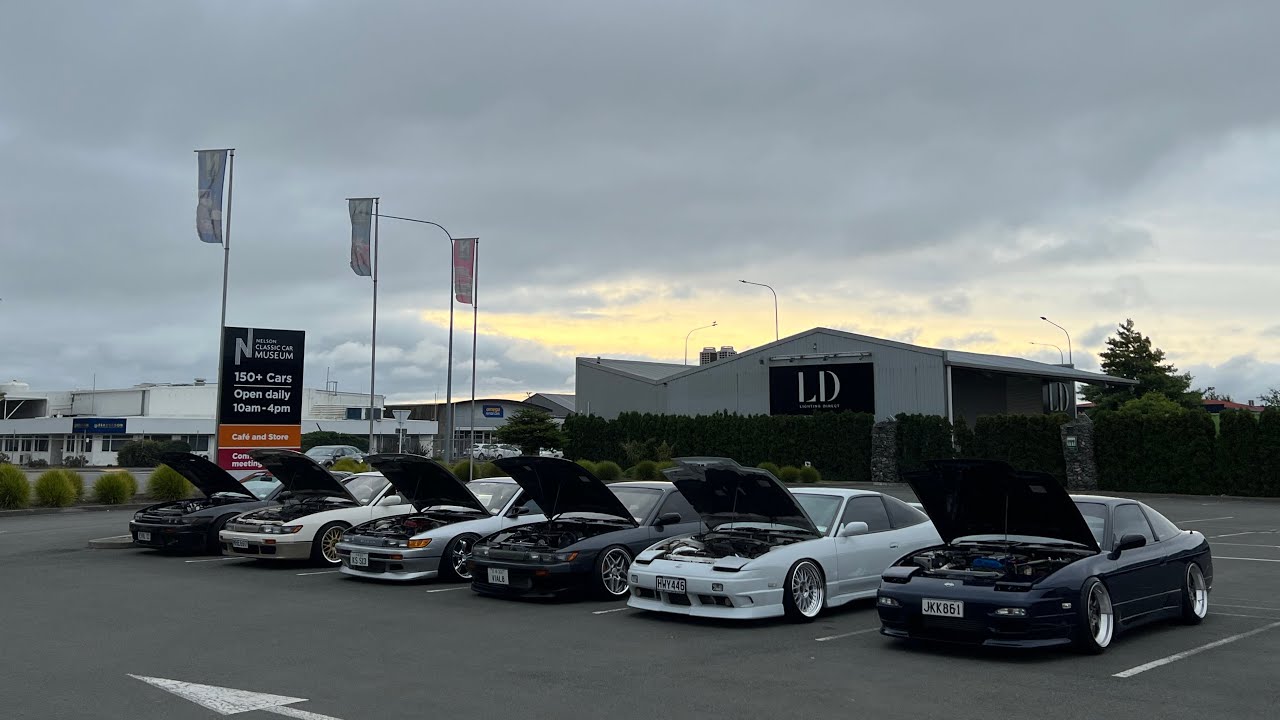 nissan silvia s13 meet in nelson - YouTube