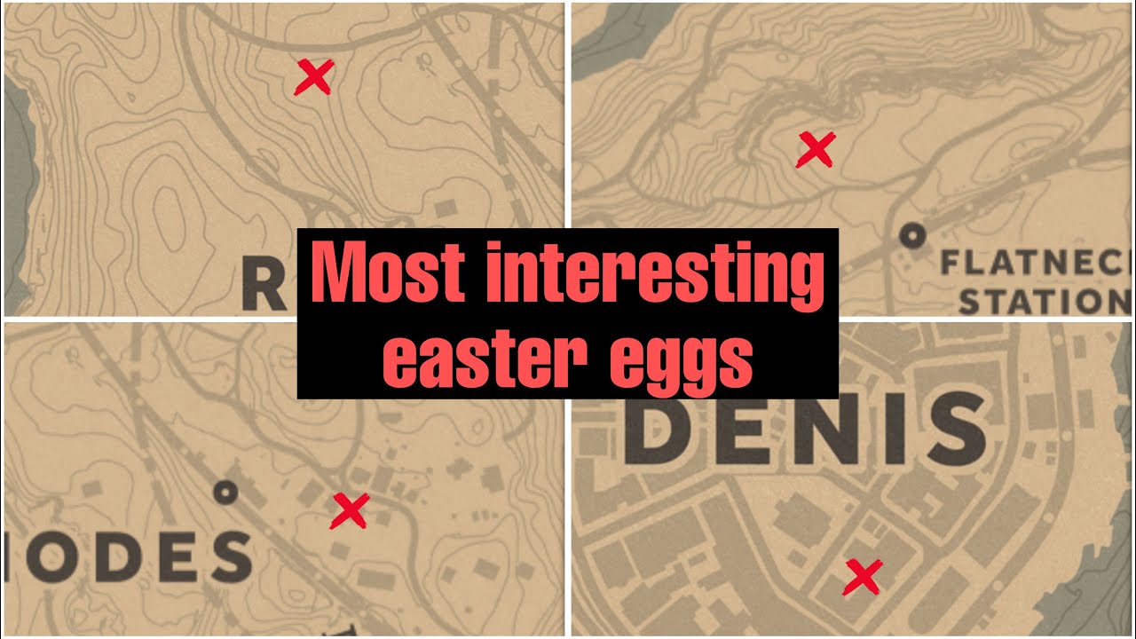 Most interesting easter eggs in RDR2 | Red Dead Redemption 2 Gameplay # ...