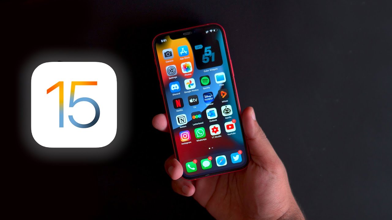 Using iOS 15 Beta on iPhone 12! - YouTube