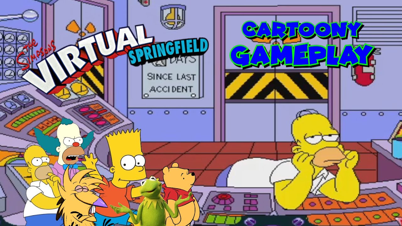 Cartoony Gameplay: The Simpsons Virtual Springfield (REVISITED) FINAL ...